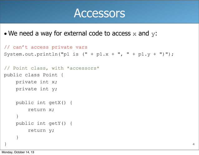 2 m2.w3.d1 - encapsulation | PPT