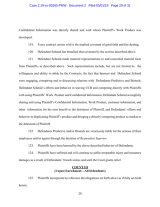 Surgenex v. Predictive | PDF | Legal Services Industry | Industries