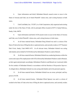 Surgenex v. Predictive | PDF | Legal Services Industry | Industries