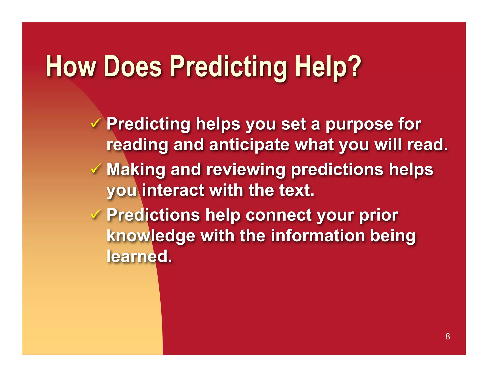 Making Predictions | PDF
