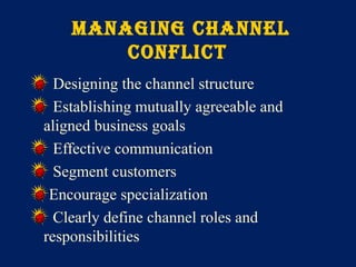2 management of channel-conflict | PPT