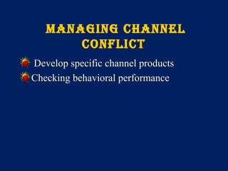2 management of channel-conflict | PPT