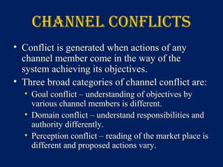 2 management of channel-conflict | PPT