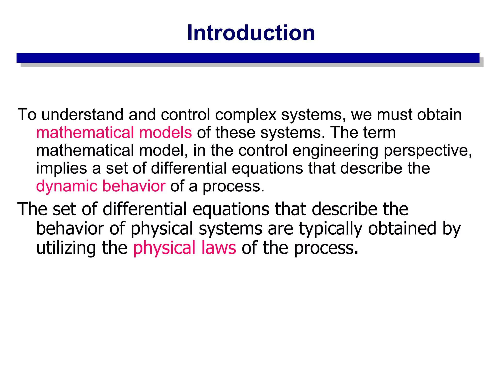 2-Mathematical Modeling of Systems.ppt