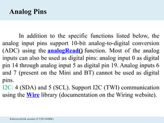 Arduino digital pins and PWM module.pptx