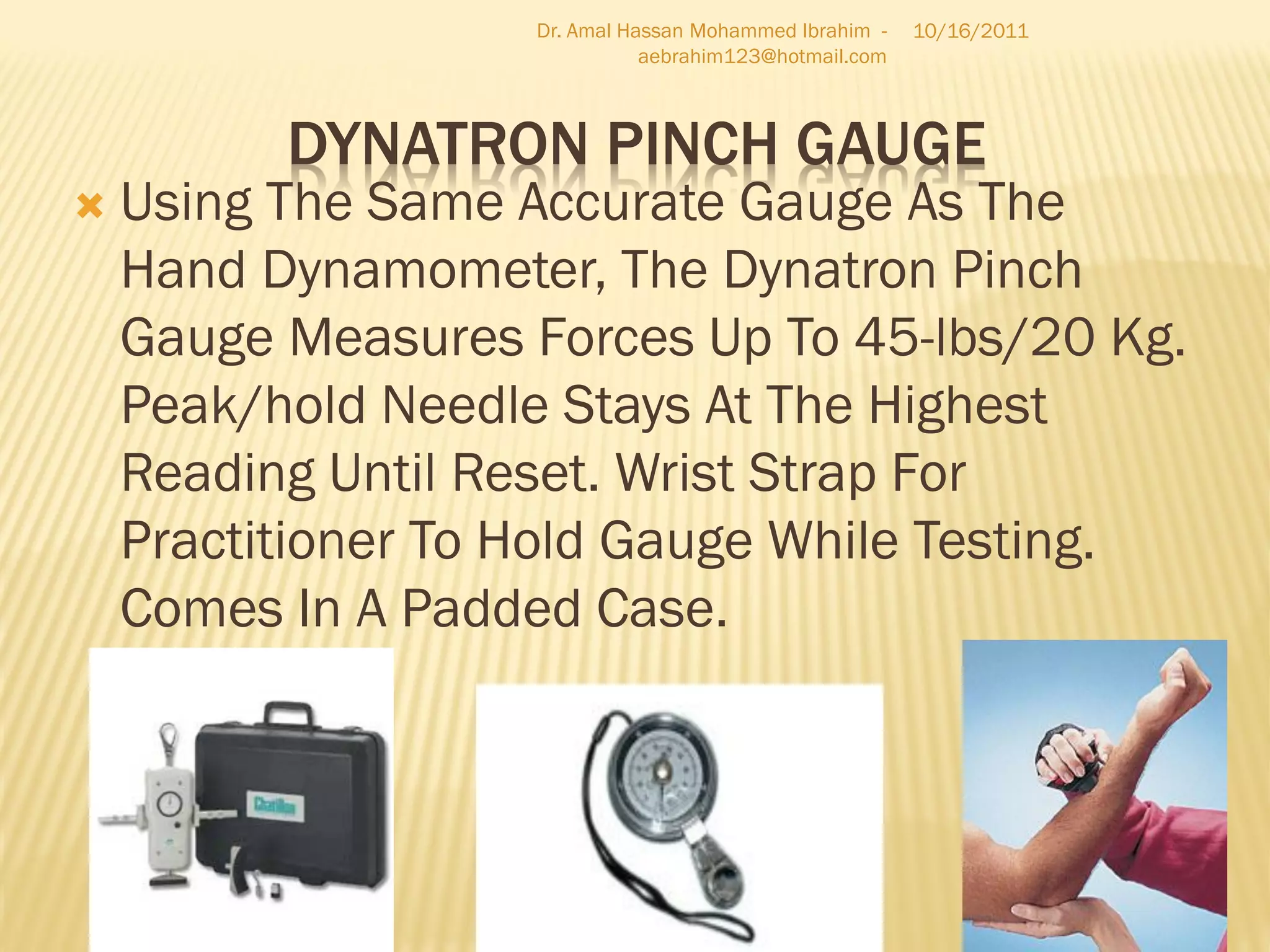 2 Measurement of Muscle Performance with instrument | PDF