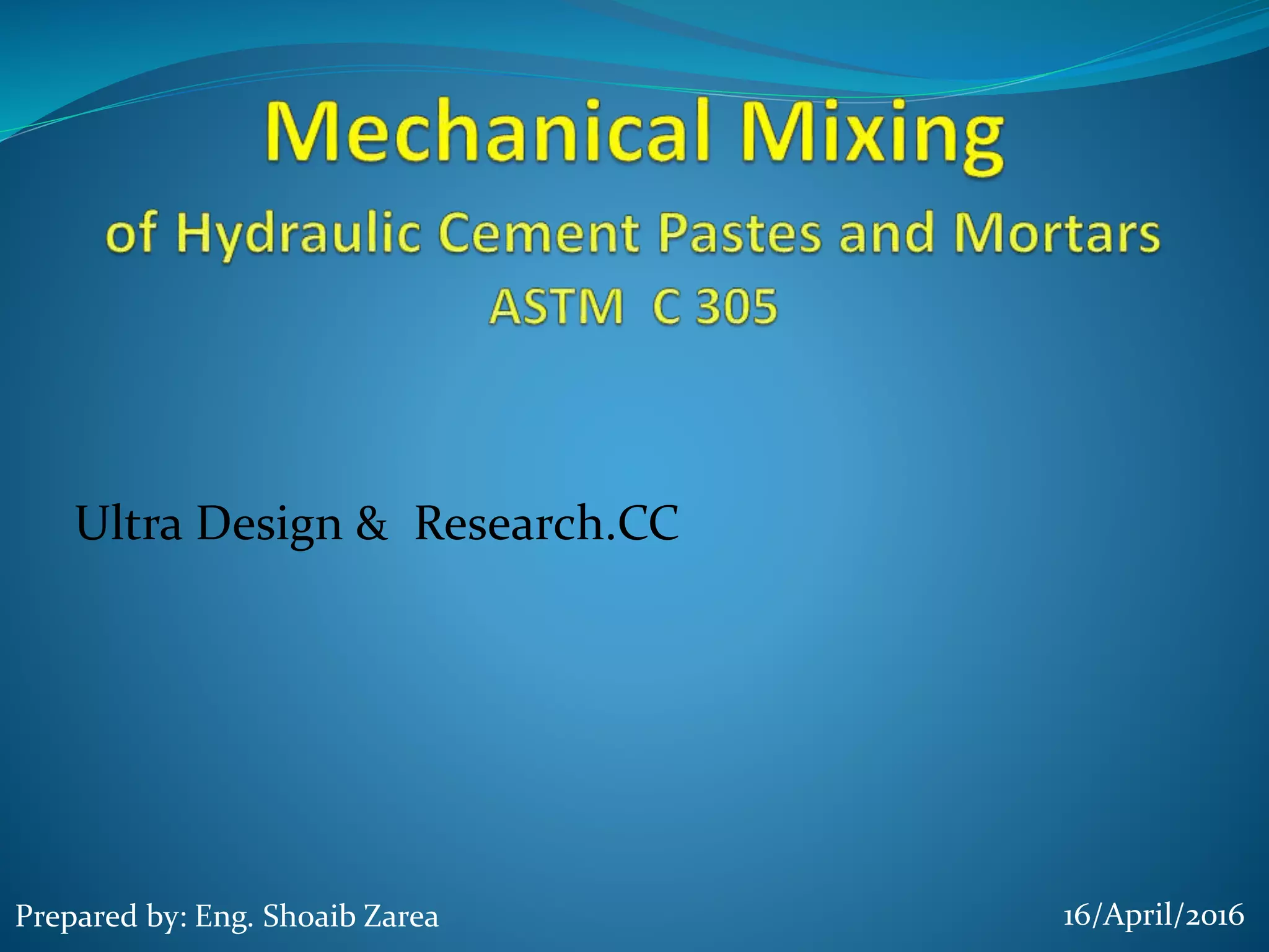 2 mechanical mixing | PPT