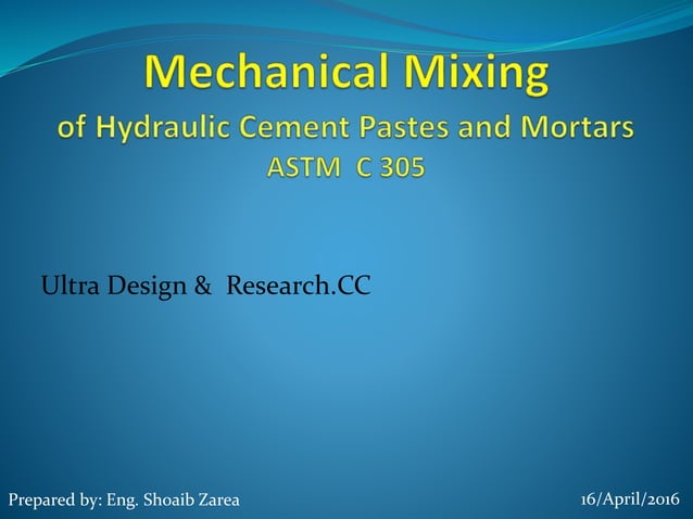 2 mechanical mixing | PPT