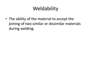 mechanical properties of materials | PPT