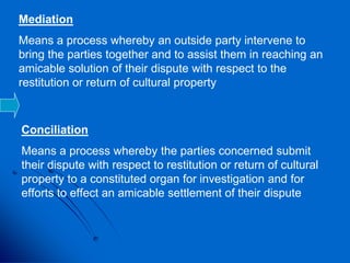 Edouard Planche - UNESCO New Rules of Procedure on Mediation and ...