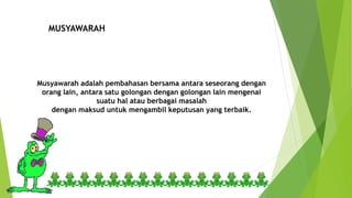 2 memilih guru dan musyawarah | PPTX