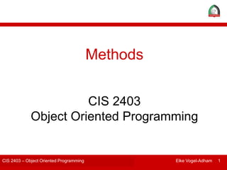Methods in c# (1) | PPT