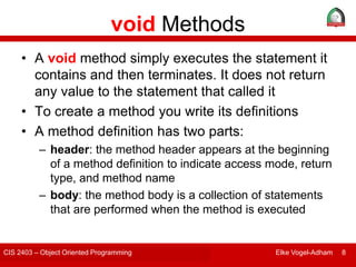 Methods in c# (1) | PPT