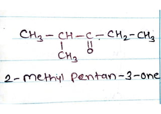 2-Methyl pentan-3-one | PDF | Chemistry | Science