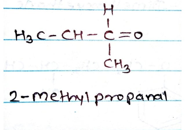 2-methyl propanal | PDF