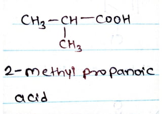 2-Methyl propanoic acid | PDF