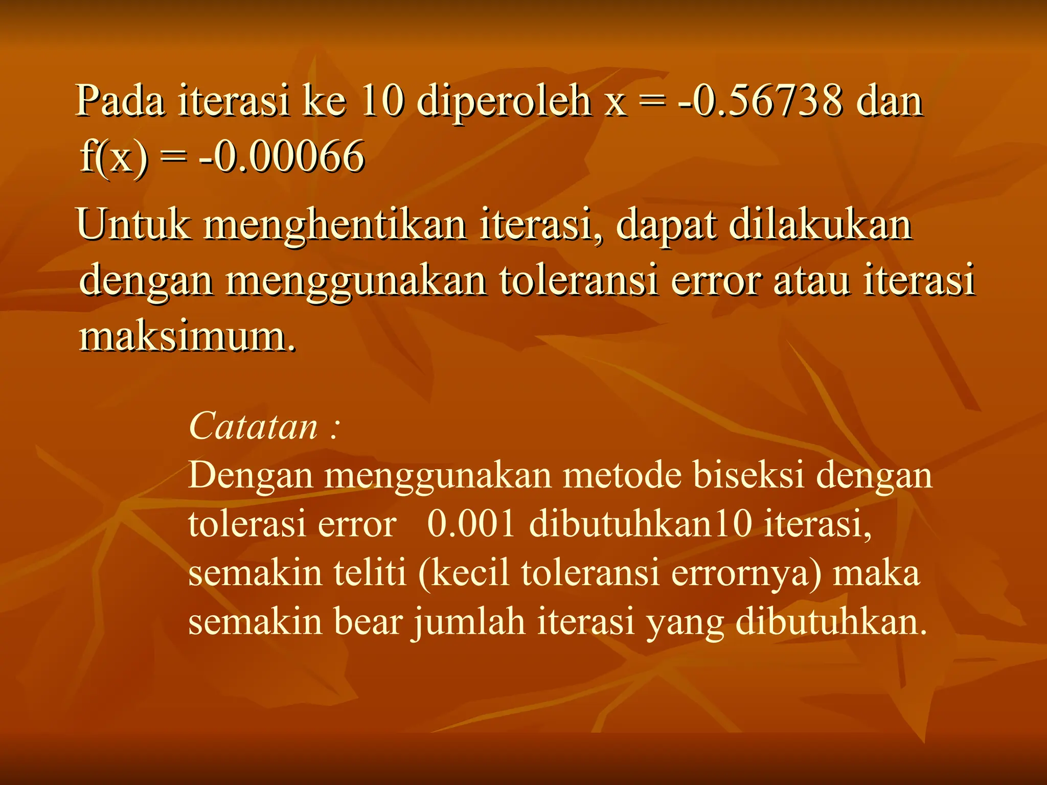 2-metode-bagi-dua(Bisection Method for Student).ppt