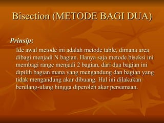 2-metode-bagi-dua(Bisection Method for Student).ppt