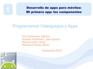 Programamos con App Inventor 2: Mi primera App (I) | PDF | Computing ...