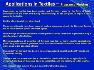 Microencapsulation Techniques | PPTX