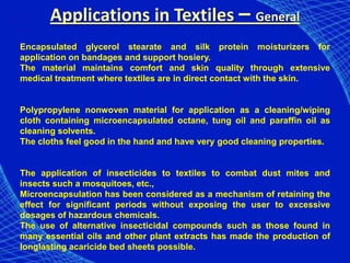 Microencapsulation Techniques | PPTX