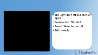 2 minute opening Storyboard | PPTX
