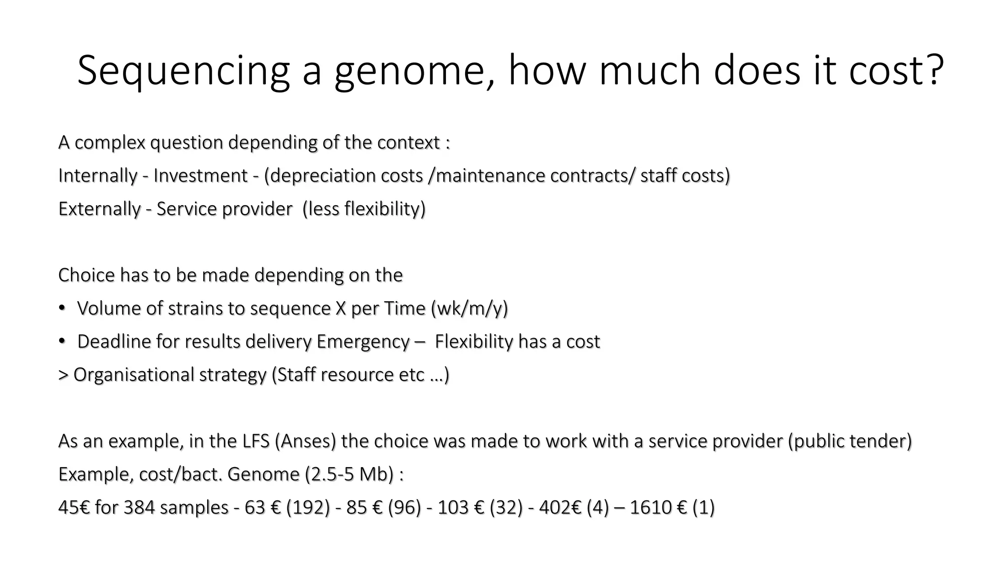 Overview of the commonly used sequencing platforms, bioinformatic ...