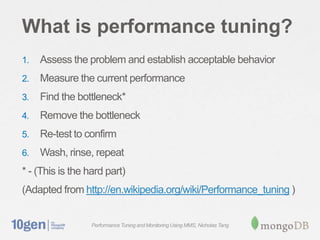 Performance Tuning and Monitoring Using MMS | PPTX