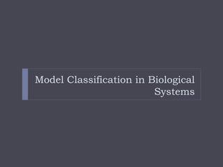 Cellular Growth Modelling and Classification | PPTX