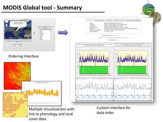 Increasing Access to MODIS data through Web services and visualization ...