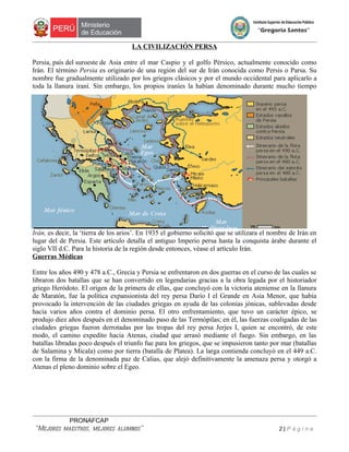 La Civilización Persa. | DOC