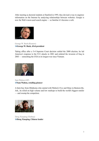 2.Most Influential People | DOC