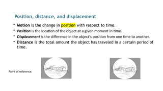 Introduction to motion for high school students | PPT