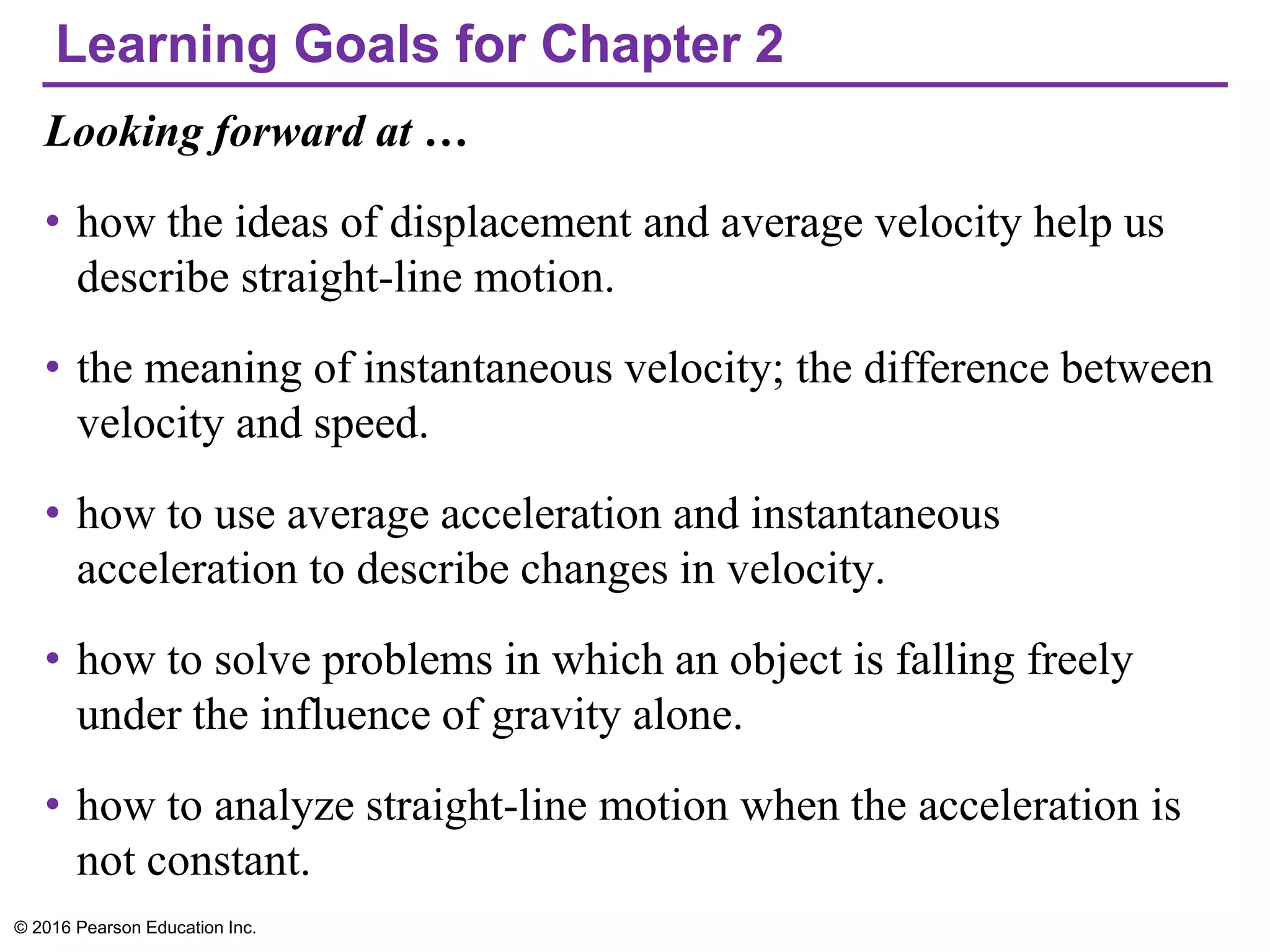 2-Motion Along a Straight Line.pptx