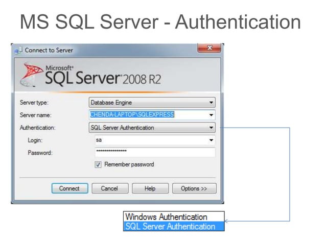 Chapter 2: Ms SQL Server | PPT