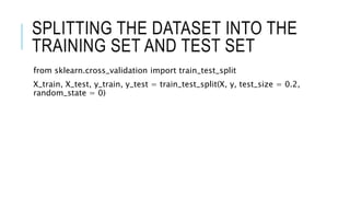 multiple linear regression | PPTX