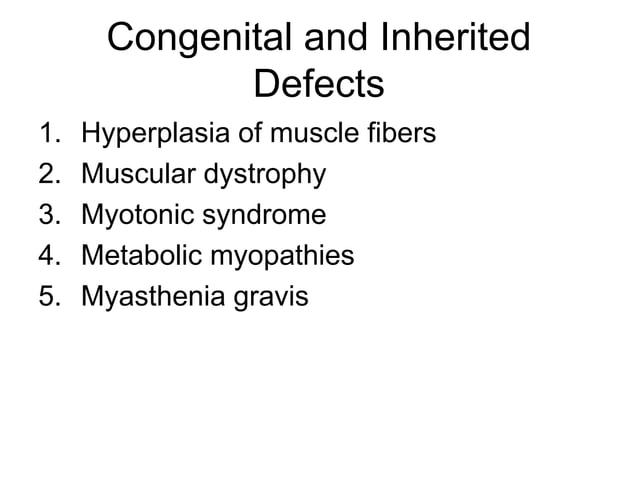 Veterinary Pathology of Muscular System | PPT