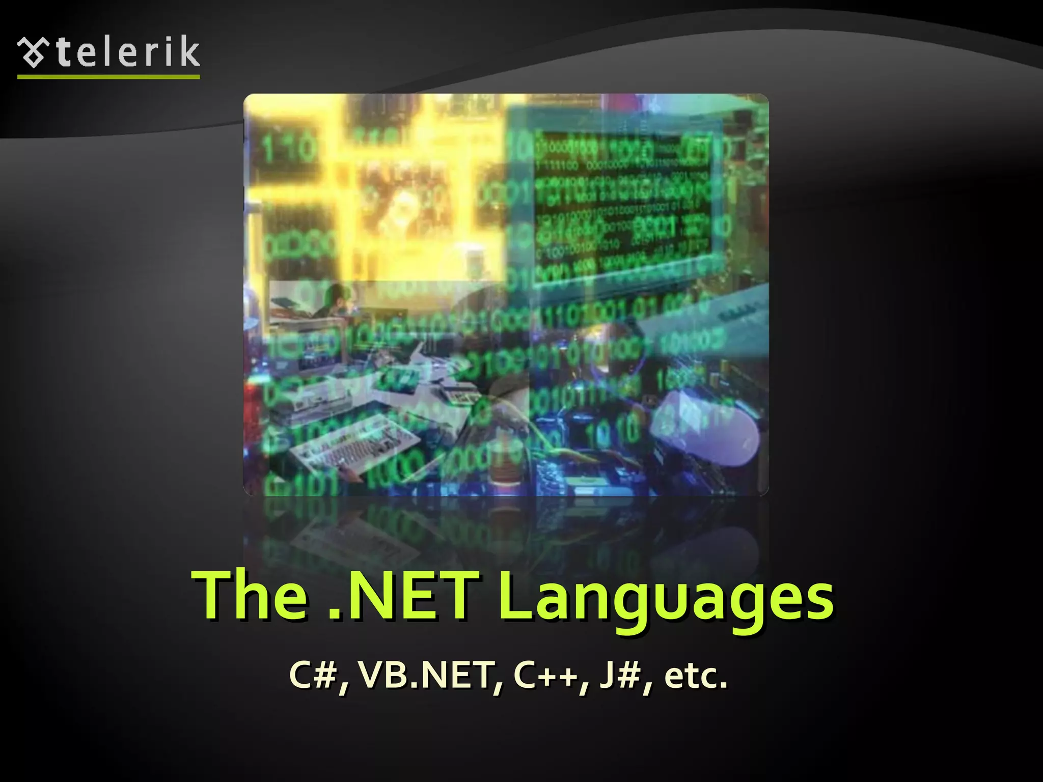 .NET Framework Overview | PPT | Operating Systems | Computer Software ...