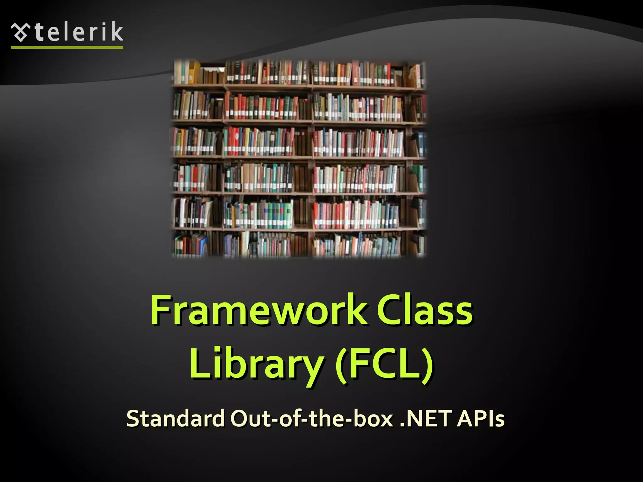 .NET Framework Overview | PPT