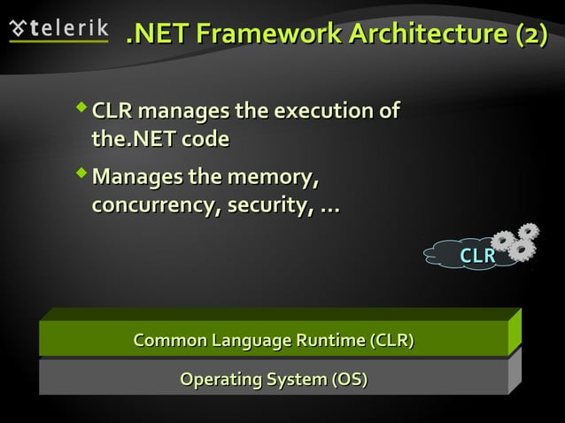 .NET Framework Overview | PPT | Operating Systems | Computer Software ...