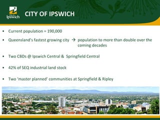 Developing a City Transport Plan in an Urban Growth Area - Lessons ...