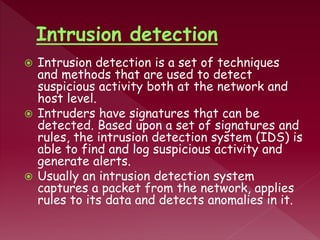 Industrial Training - Network Intrusion Detection System Using Snort | PPTX | Internet | Computing