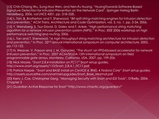 Network Intrusion Prevention by Configuring ACLs on the Routers, based on Snort IDS alerts | PPT