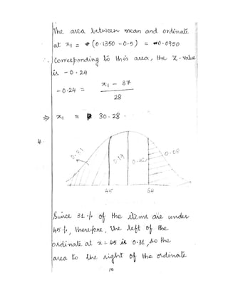 2 normal-distribution and sampling solutions | PDF