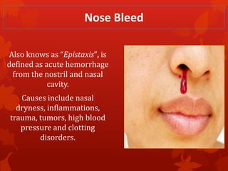 Nose and Sinus Disorders | PPTX