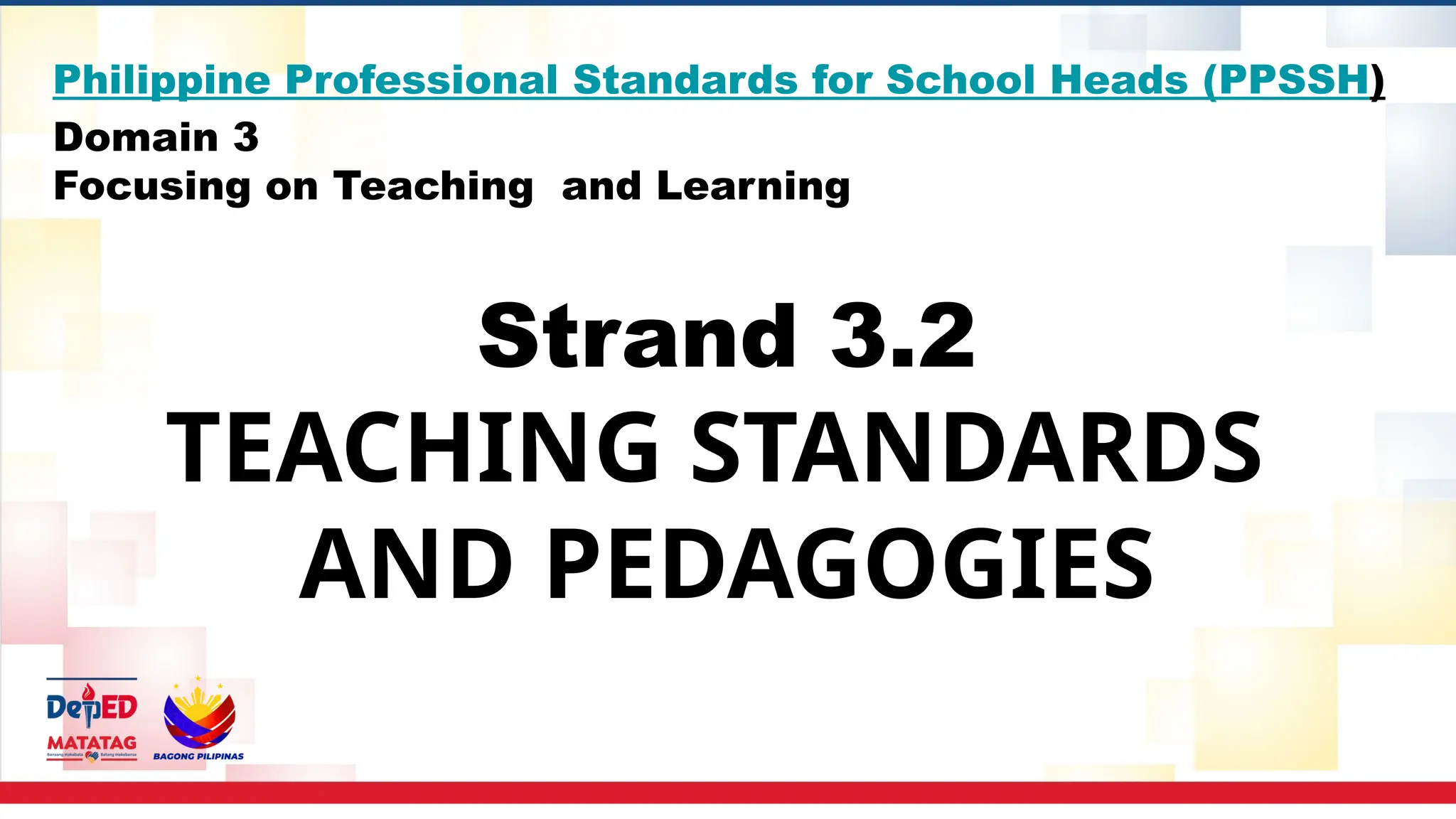 PPSH-DOMAIN 3.1 LEARNING STANDARDS AND PEDAGOGIES.pptx