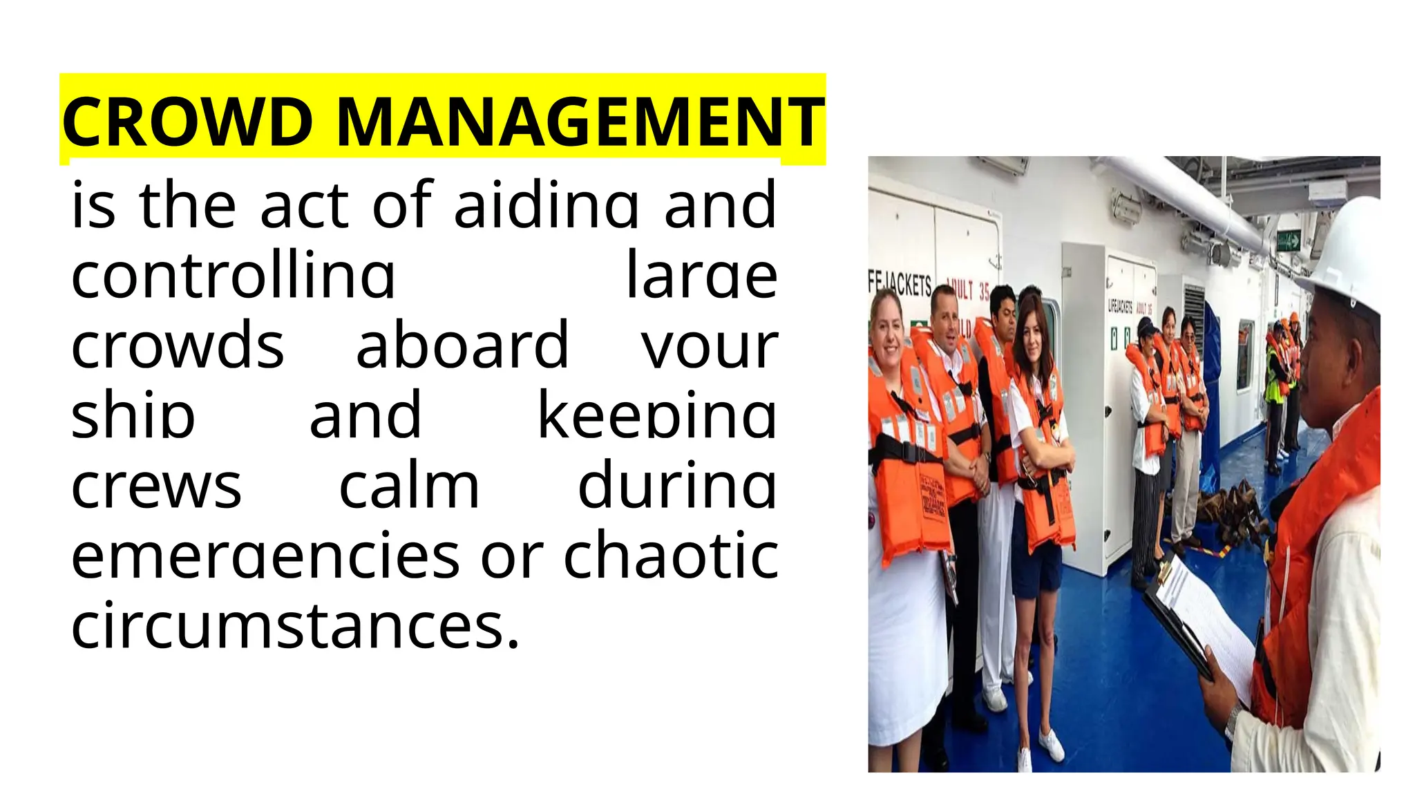 Objective of Crowd Management for seafarers.pptx