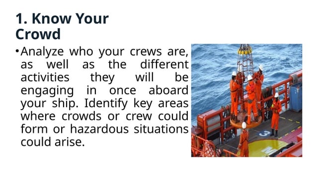 Objective of Crowd Management for seafarers.pptx