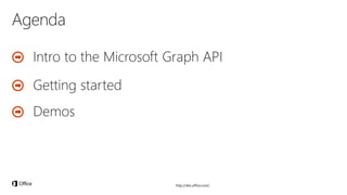 2 - Getting Started with Microsoft Graph | PPT