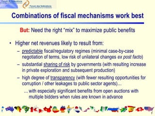 Oil and gas fiscal regimes around the world | PPTX